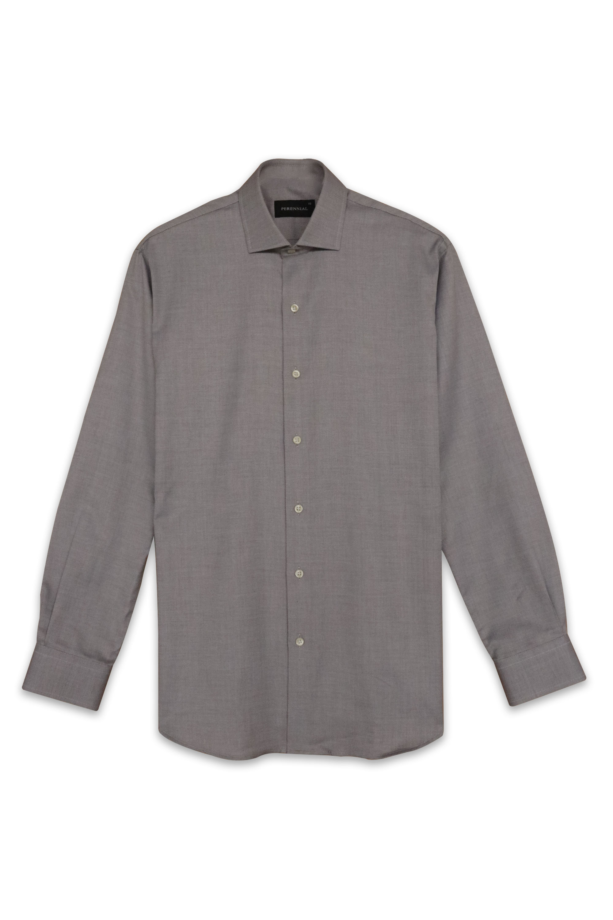 Silver Grey Dobby Shirt