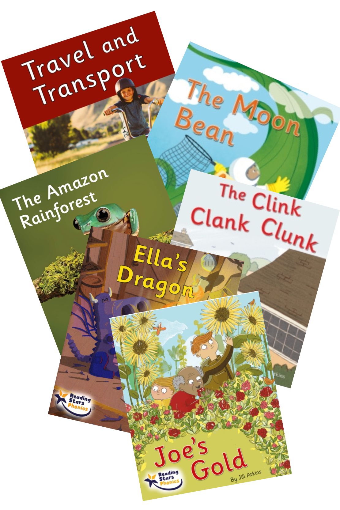 Ransom Pack of 6 Readers (The Amazon Rain Forest,Joe’s Gold,Ella’s ...