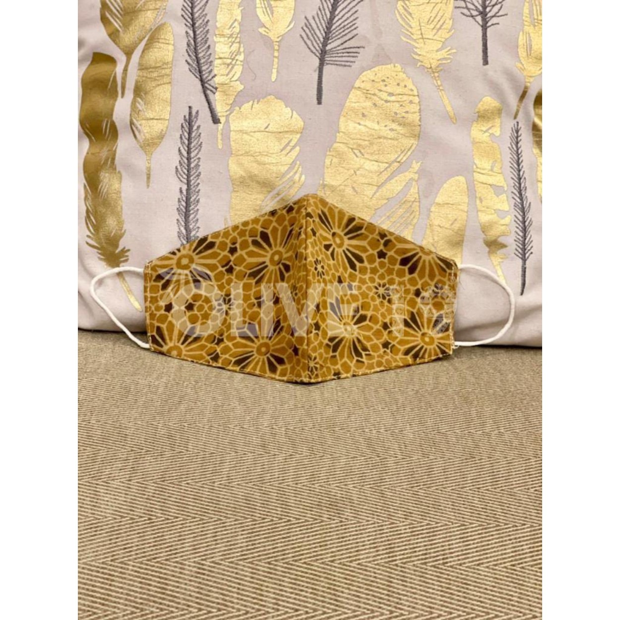 Organic Ajrak Face Mask