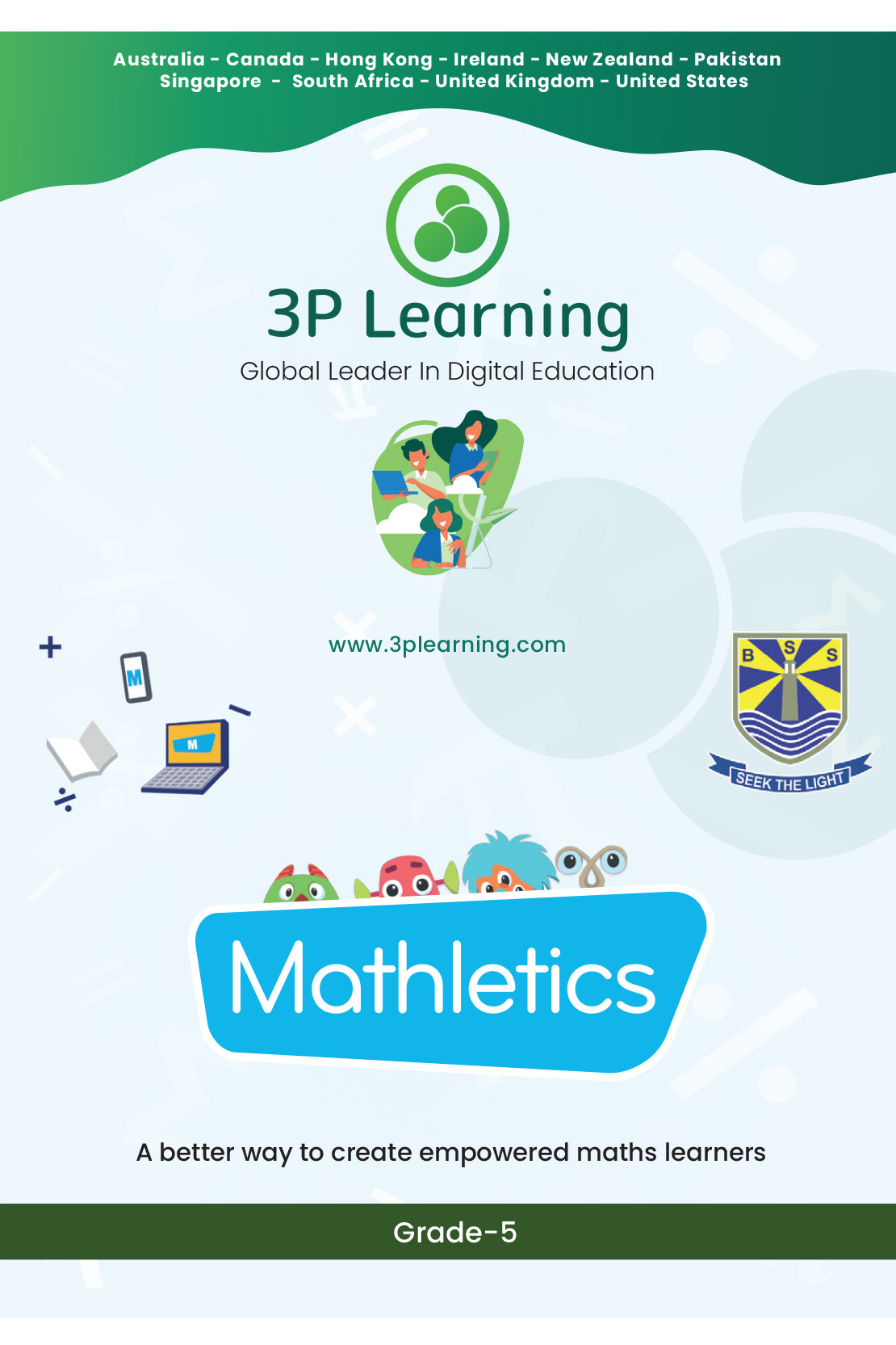 Mathletics Logo 3P Learning Solutions
