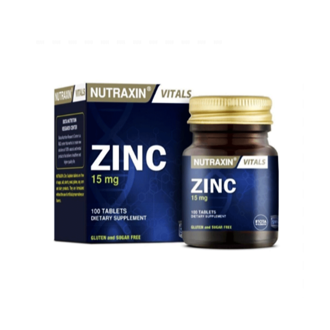 Buy Nutraxin Zinc Sulphate 15 mg online in Pakistan | My Vitamin Store ...