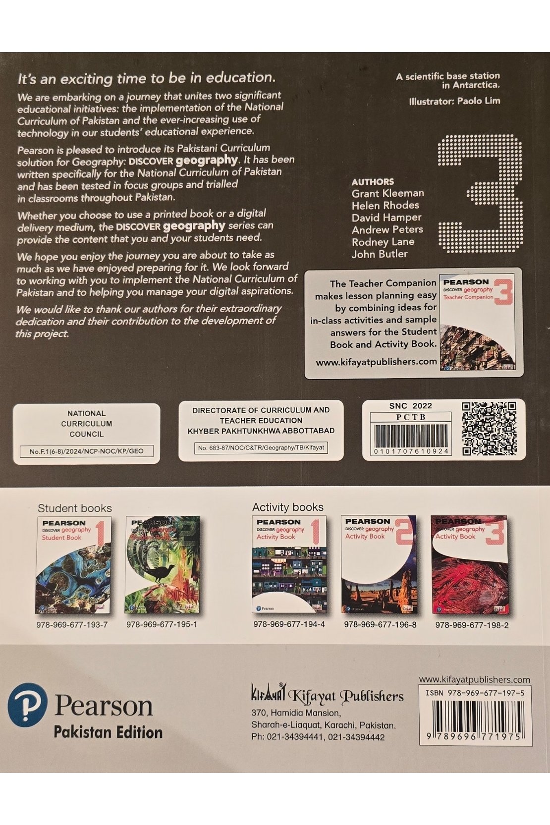 Discover Geography Student Book 3