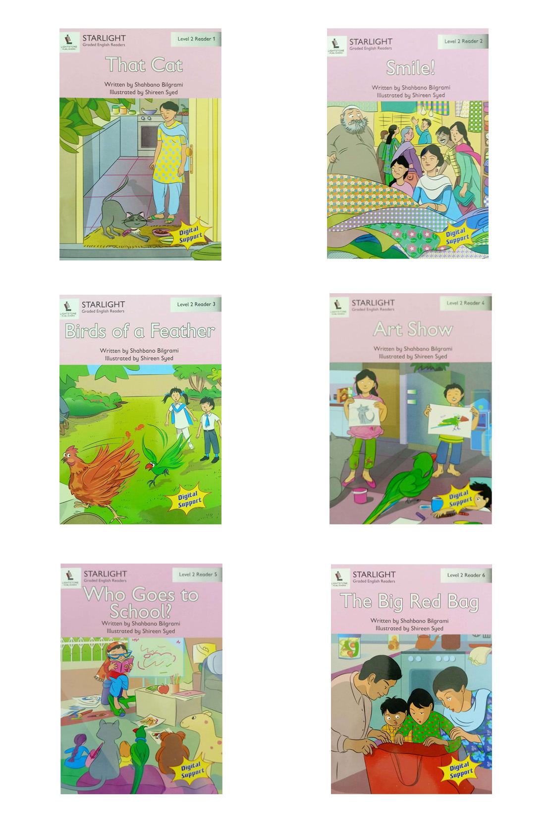 Starlight Graded English Readers – (Pack of Six Readers - Level 2)