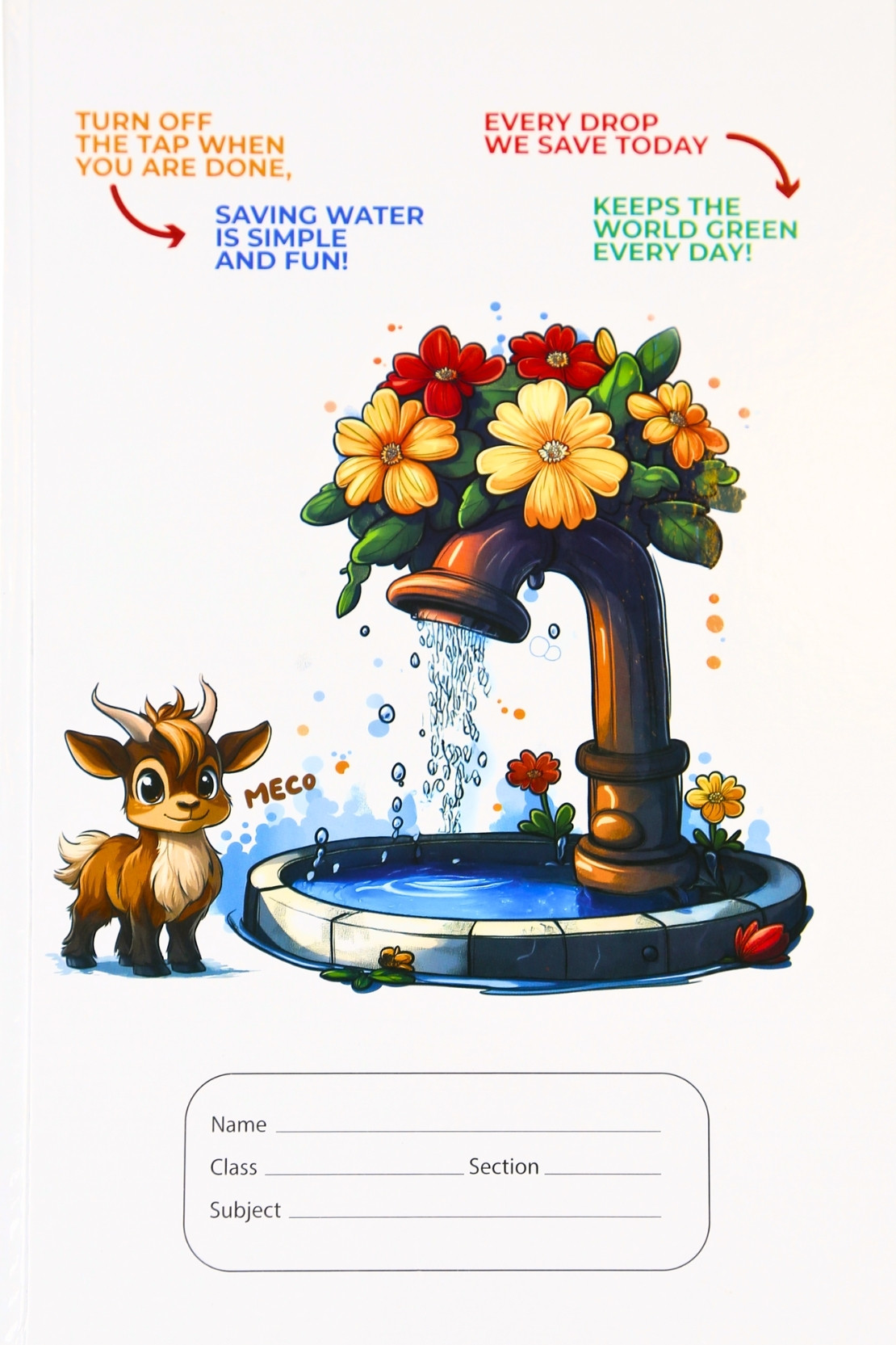 EB-09A Narrow Single Line Half Page Interleaf Margined