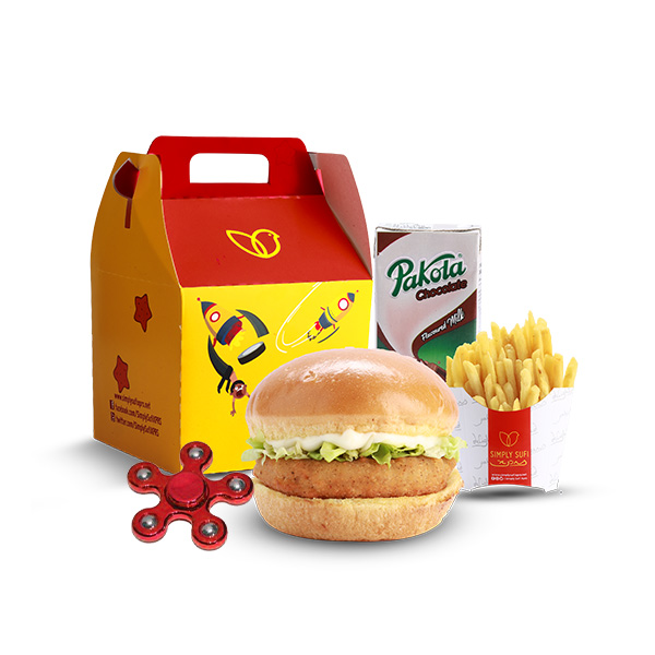 Captain Kids Meal with Chicken Burger Meal