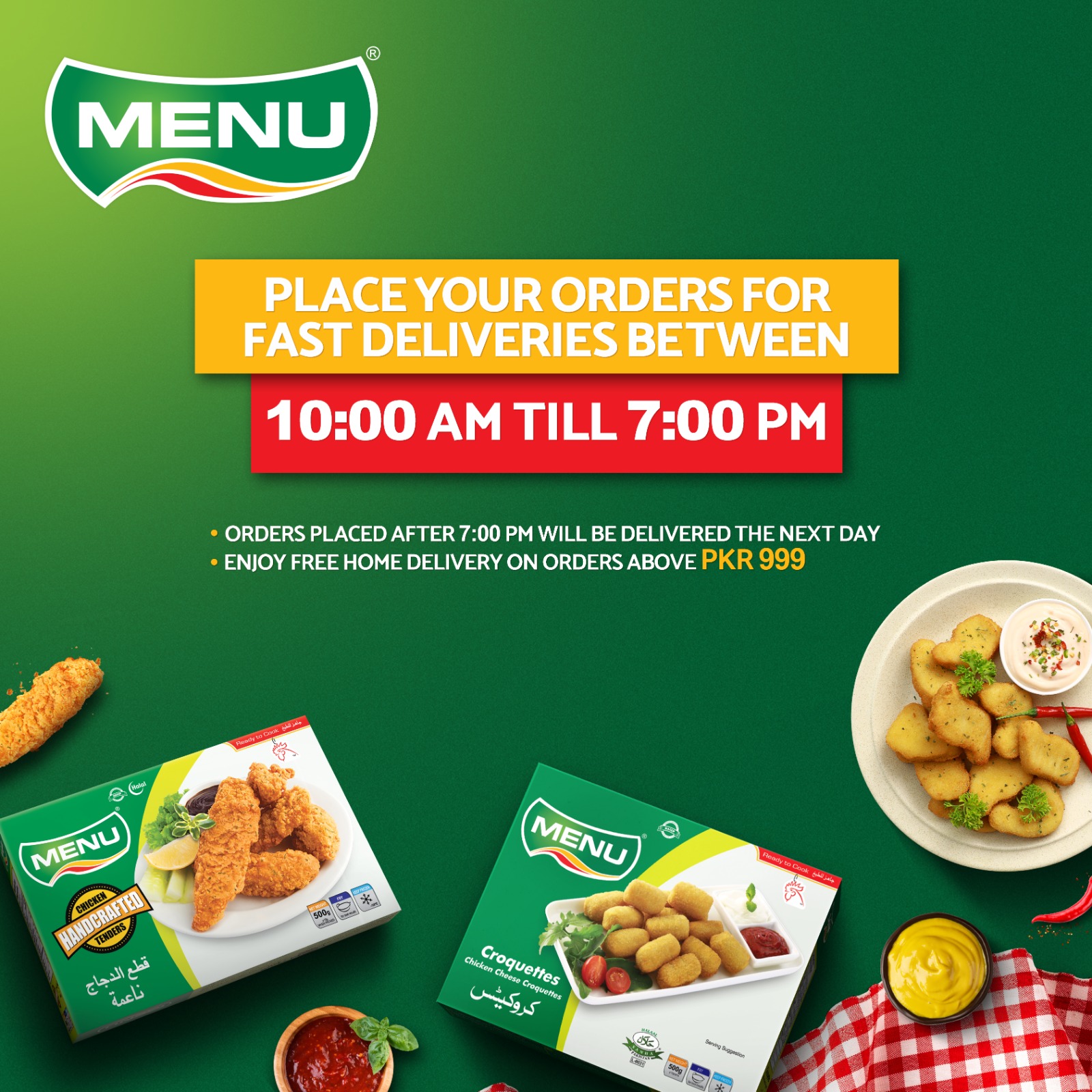 Menu Foods-Lahore