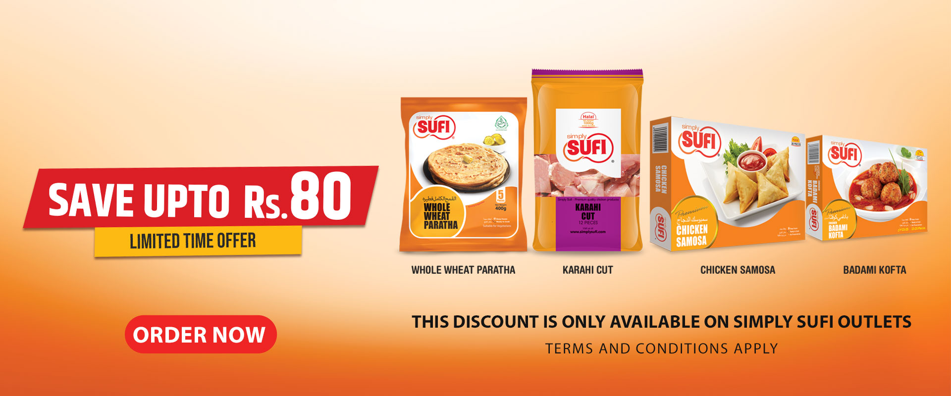 Simply Sufi Frozen - Home Delivery in All Major Cities of Pakistan