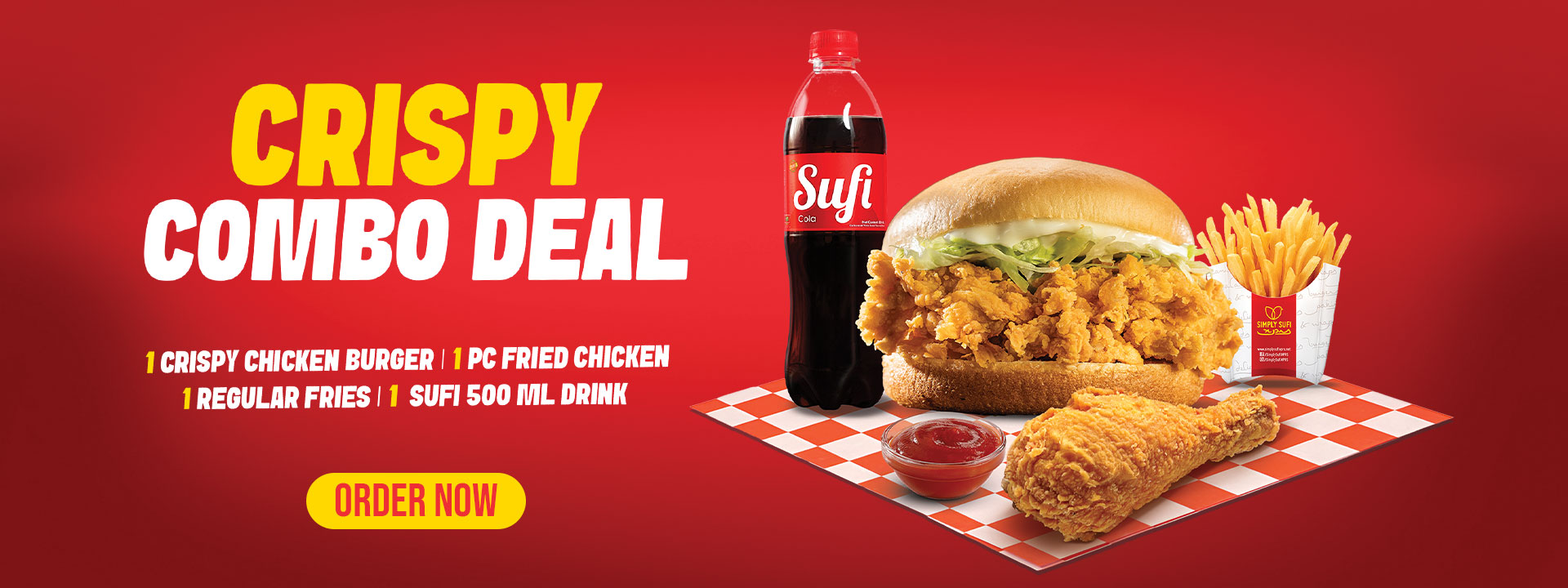 Burgers, Wraps & Fries | Best Fast Food Restaurant | Simply Sufi XPRS