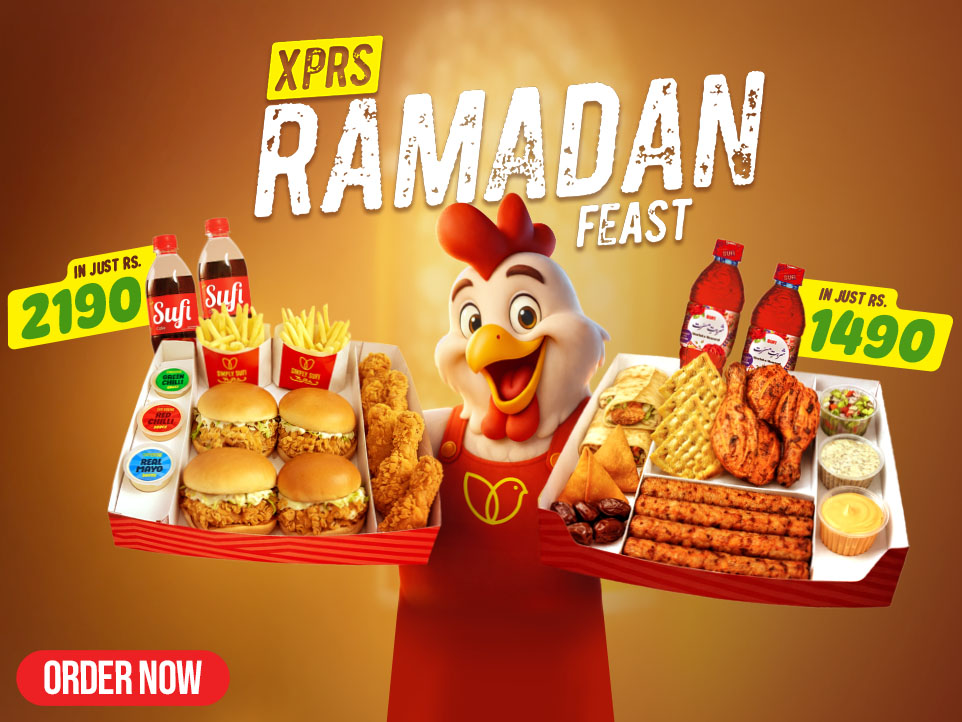 Burgers, Wraps & Fries | Best Fast Food Restaurant | Simply Sufi XPRS