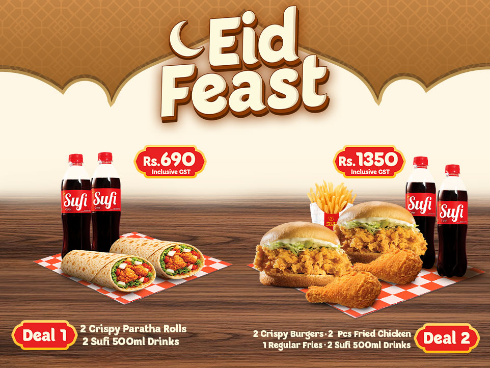 Burgers, Wraps & Fries | Best Fast Food Restaurant | Simply Sufi XPRS